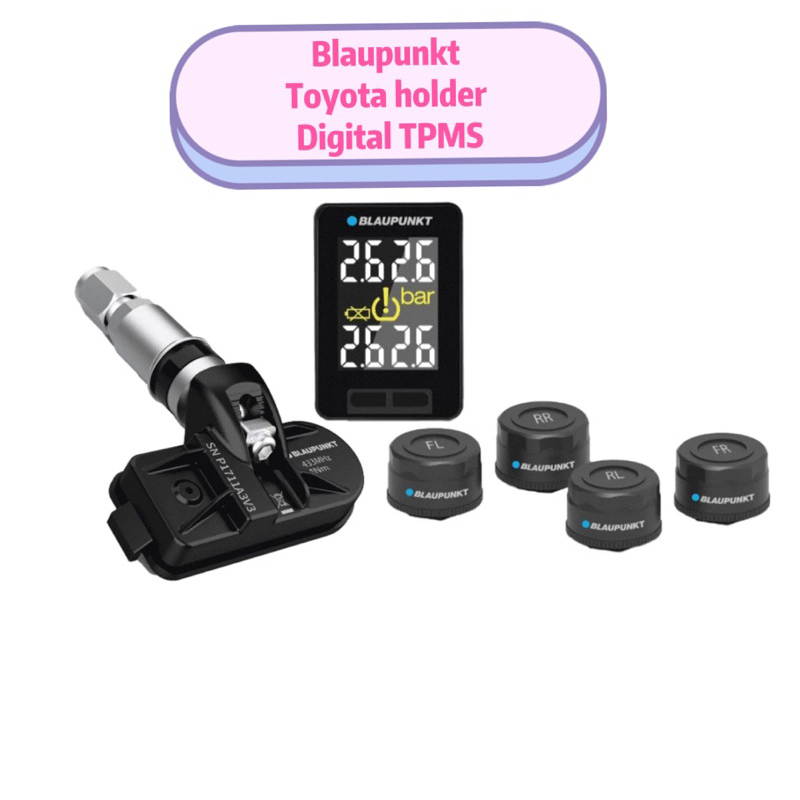BLAUPUNKT TPMS TY1.0E/V Wireless Real-time Tire Pressure Monitoring ...