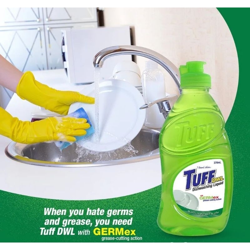 PC PERSONAL COLLECTION TUFF DWL DISHWASHING LIQUID WITH GERMEX (BOTTLE ...