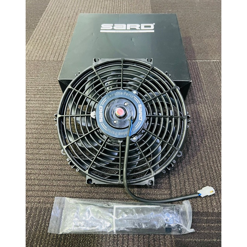 SARD® TORNADO High Speed radiator fan Size: 12'' BLACK color 195W This ...