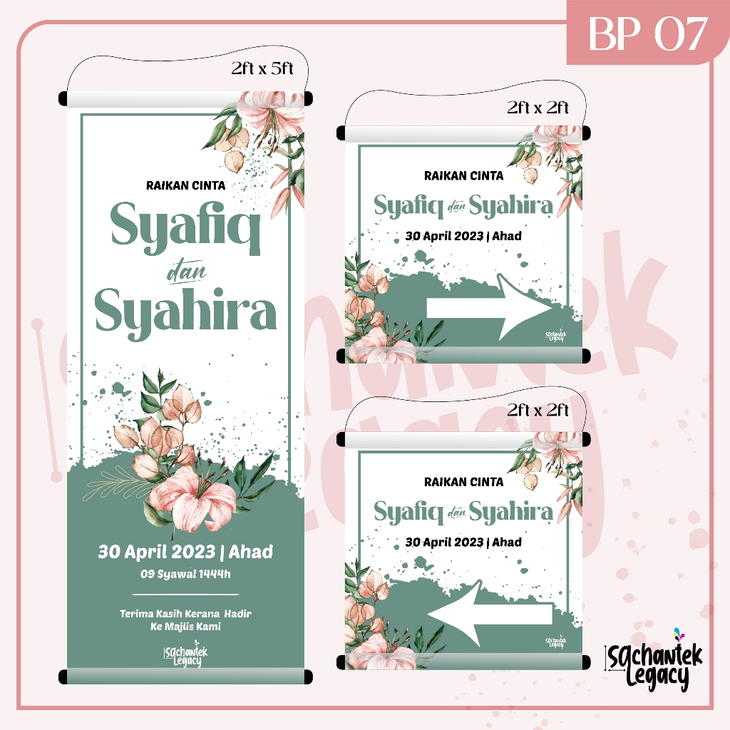 BUNTING PERKAHWINAN (SET JIMAT) | Shopee Malaysia