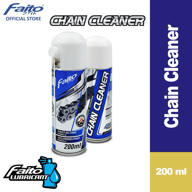FAITO CHAIN CLEANER CLEAN SPRAY PENCUCI CUCI RANTAI MOTOR 240ML FAITO ...