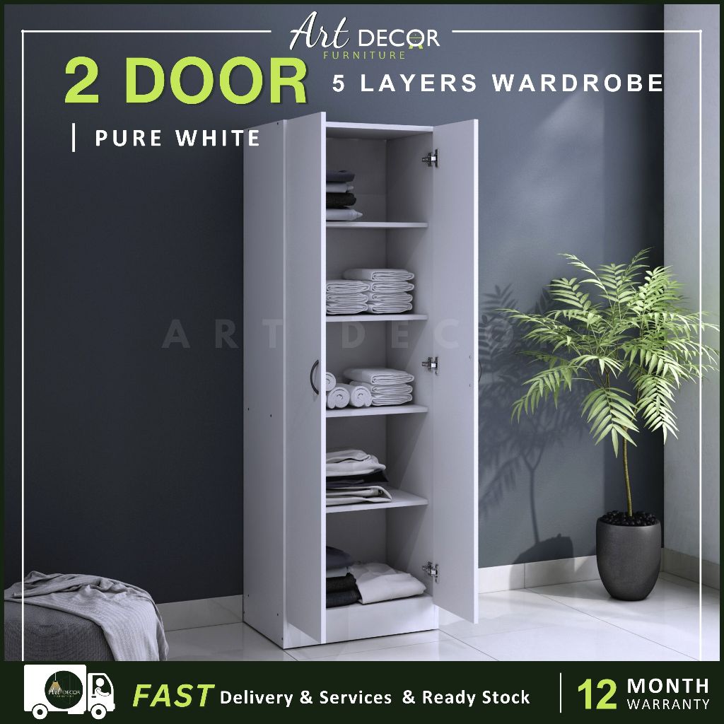 [READY STOCK] 3 Door Wardrobe Almari Baju 3 Pintu Almari Pakaian ...