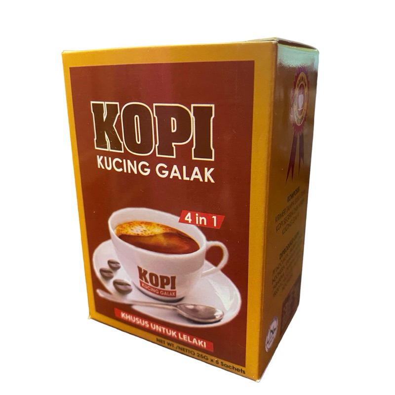 [ORIGINAL] KOPI KUCING GALAK 4 IN 1 | Shopee Malaysia