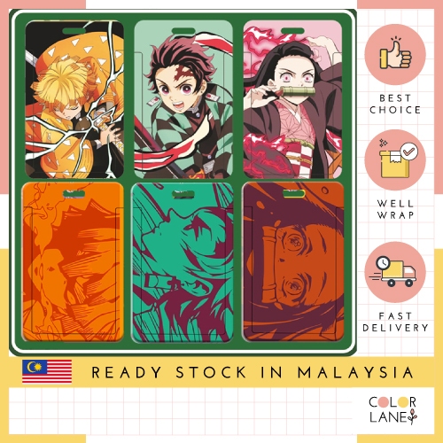 *Ready Stock*Demon Slayer Kimetsu no Yaiba Card Holder Student ID Card ...