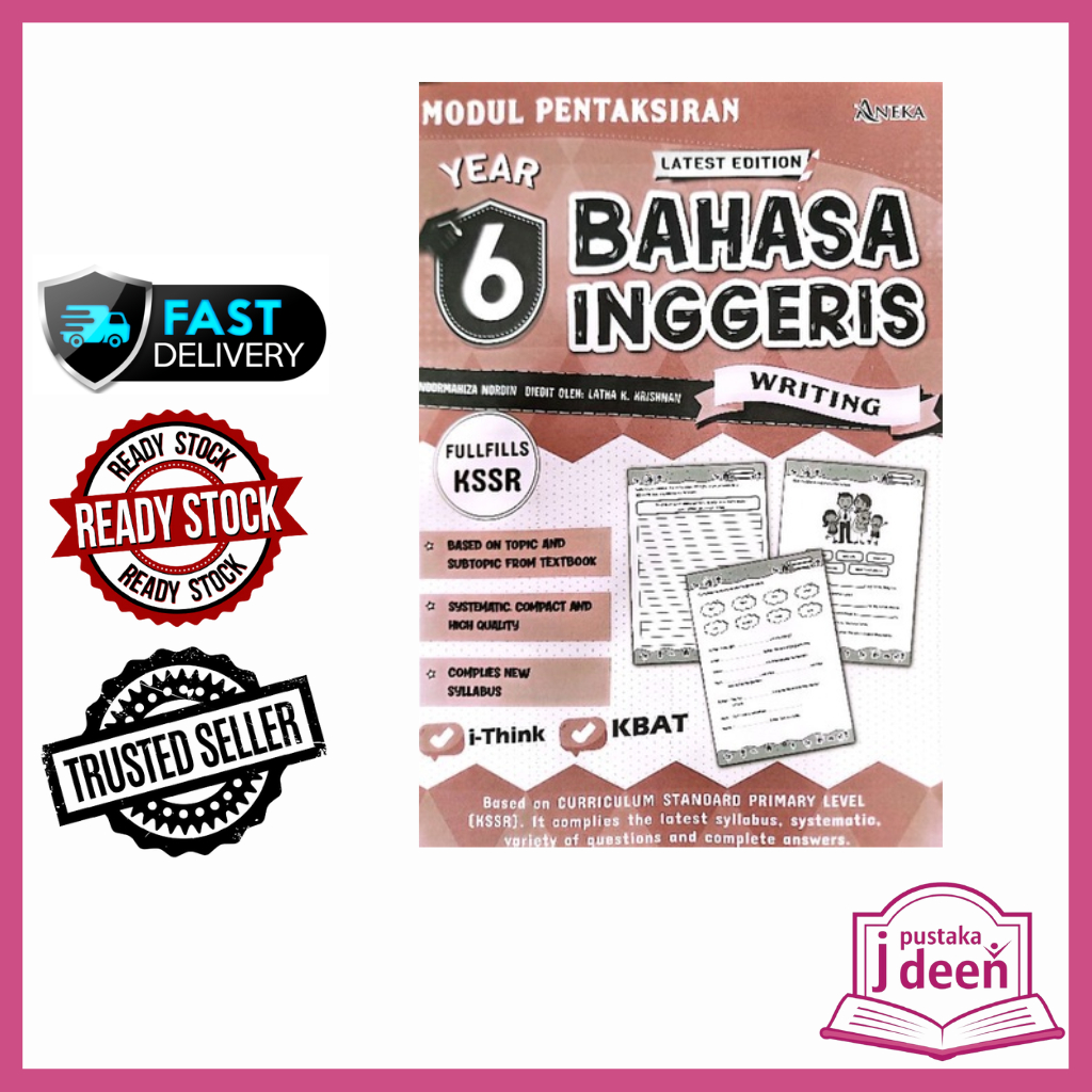 JDEEN BUKU LATIHAN TAHUN 6 BAHASA INGGERIS (WRITING)-KERTAS PENTAKSIRAN ...