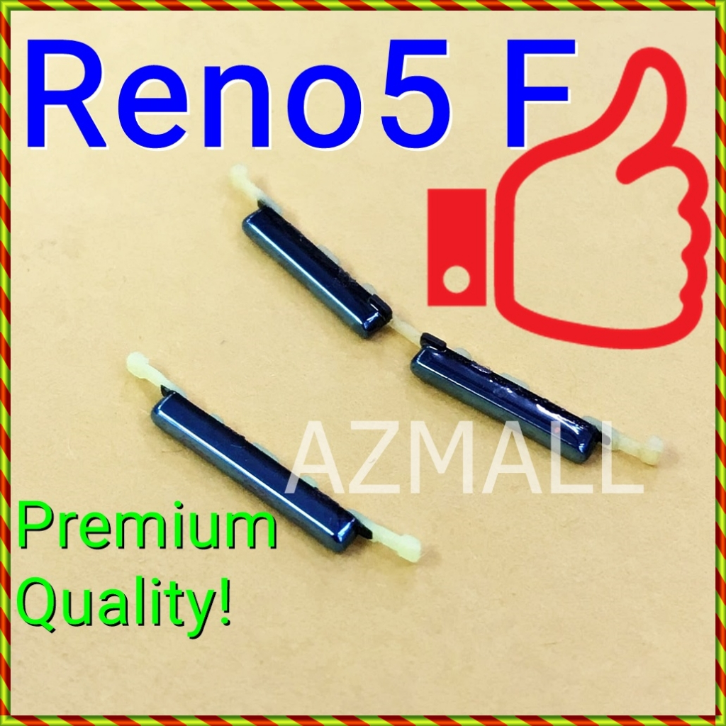 (2 Colors) NEW ORI On /Off Power Volume Side Buttons Set for Oppo Reno5 ...