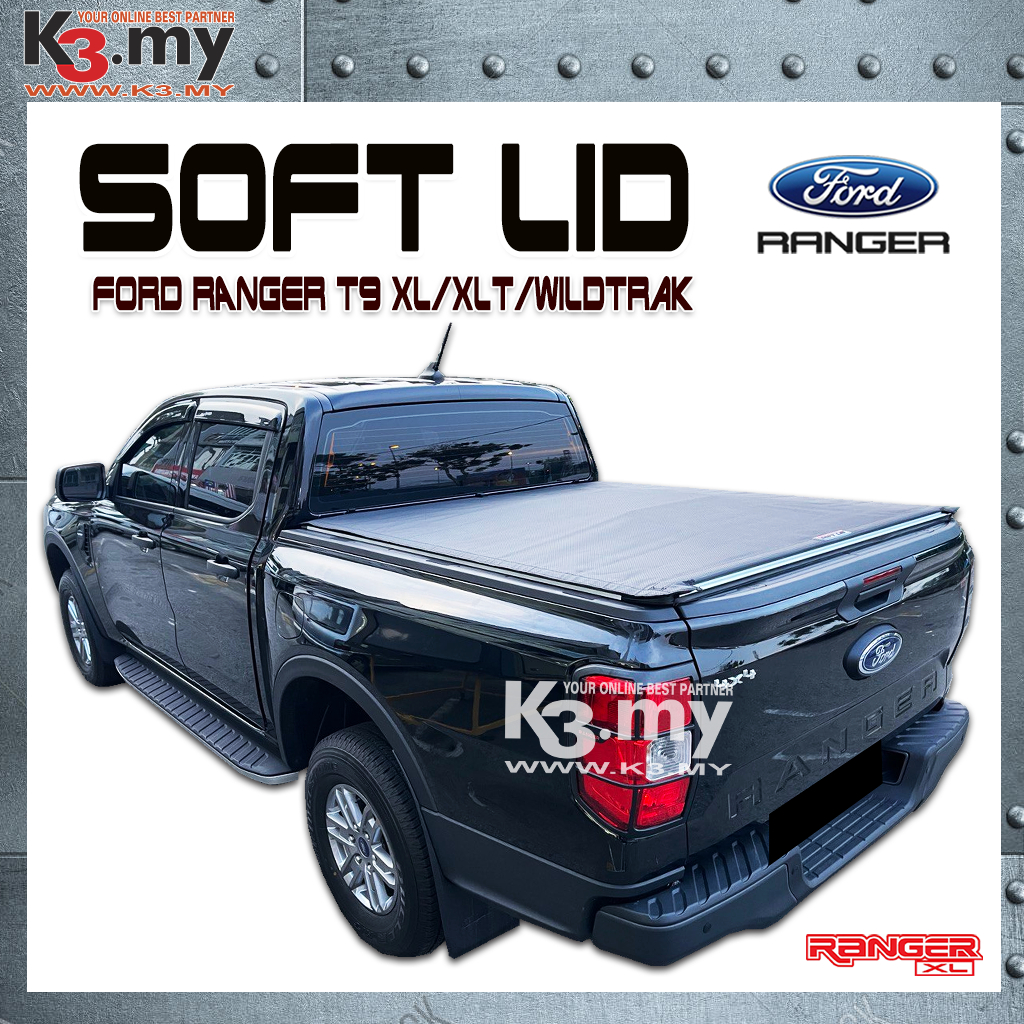 Ford Ranger T9 2023, XL/XLT/Wildtrak/Raptor 4X4 Softlid Canvas 4X4 ...