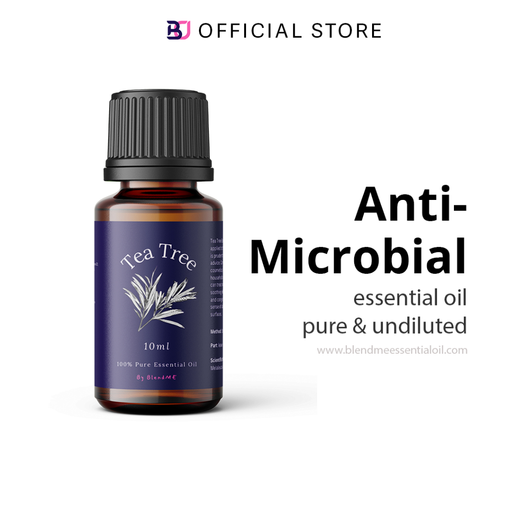 BlendME Minyak Pati Tea Tree Oil Tulen 10ml | Tea Tree Essential Oil ...