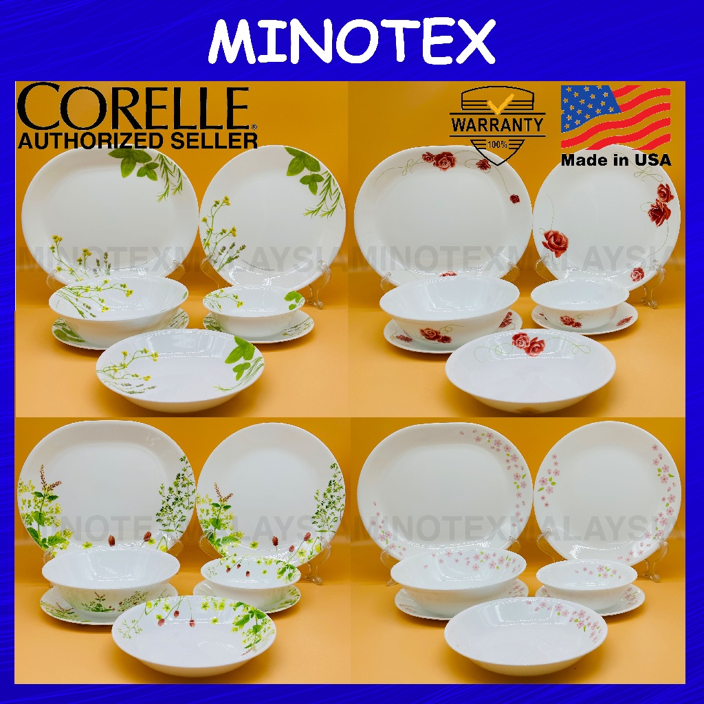 Corelle 18pcs Dinnerware Set (4 Person) Livingware Tableware / Set ...