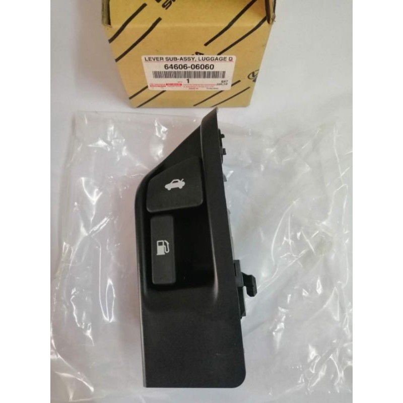 Original Vios Camry Rear Bonnet & Fuel LID Lock Open Handle 64606-06060 ...