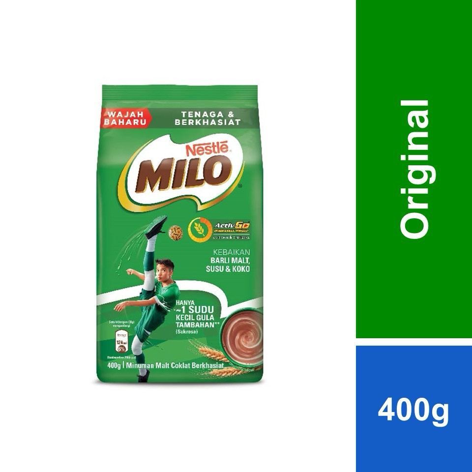 Milo chocolate refill pack 400g | Shopee Malaysia