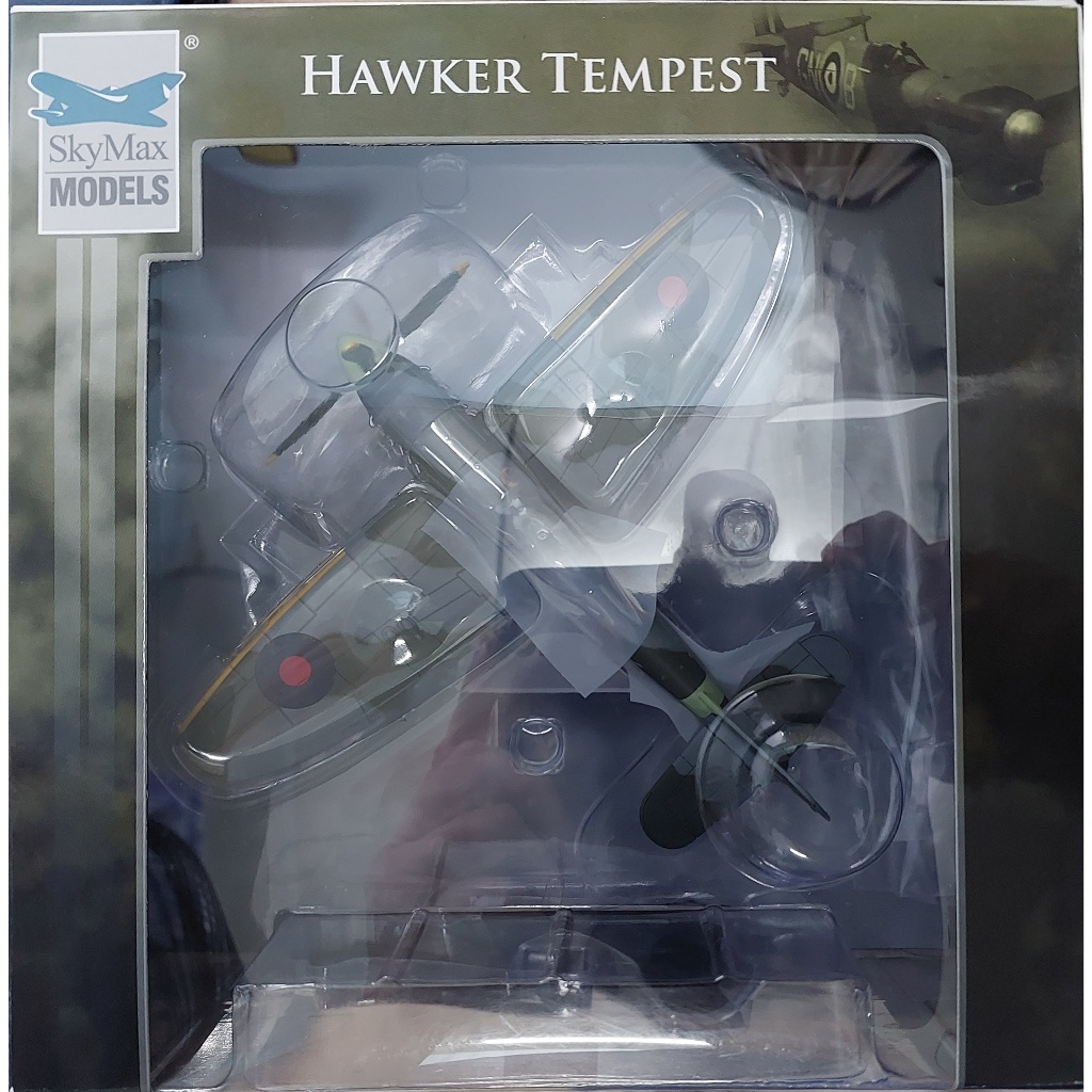 SKYMAX FLYING HEROES SM4009 HAWKER TEMPEST MK V DIECAST MODEL RAF NO ...