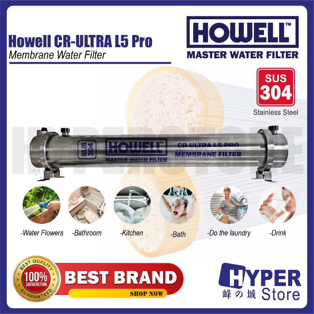 Howell-Membrane Water Filter / Stainless Steel Membrane Filter wit ...