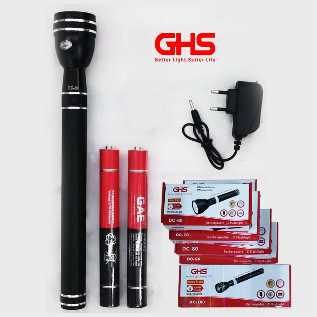Rechargeable Torch GHS Torch Aluminum Torch Light Water Proof Torch D60 ...