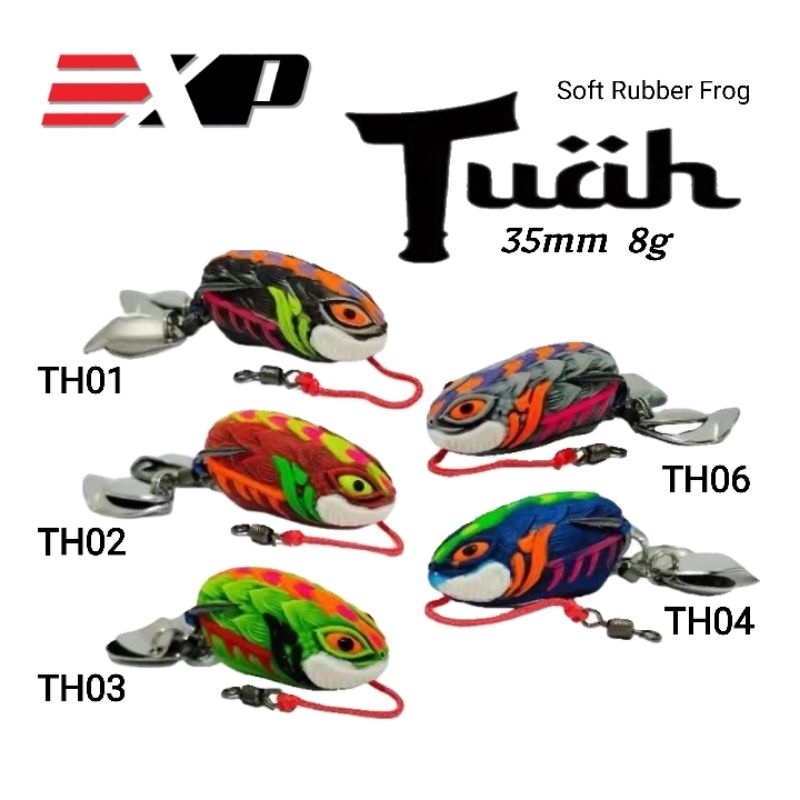 EXP TUAH SOFT RUBBER FROG 35MM/8G | Shopee Malaysia