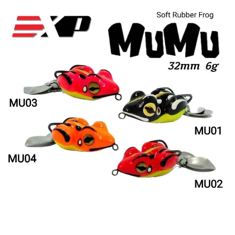 EXP MUMU SOFT RUBBER FROG 32MM/6G | Shopee Malaysia