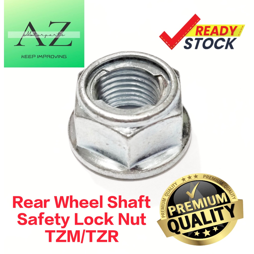 YAMAHA TZM/TZR REAR WHEEL SHAFT SAFETY LOCK NUT | Shopee Malaysia