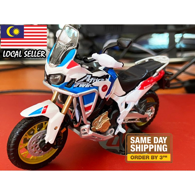 Bburago 1:18 2021 Honda Africa Twin 1100 Die Cast Collectible Hobbies ...