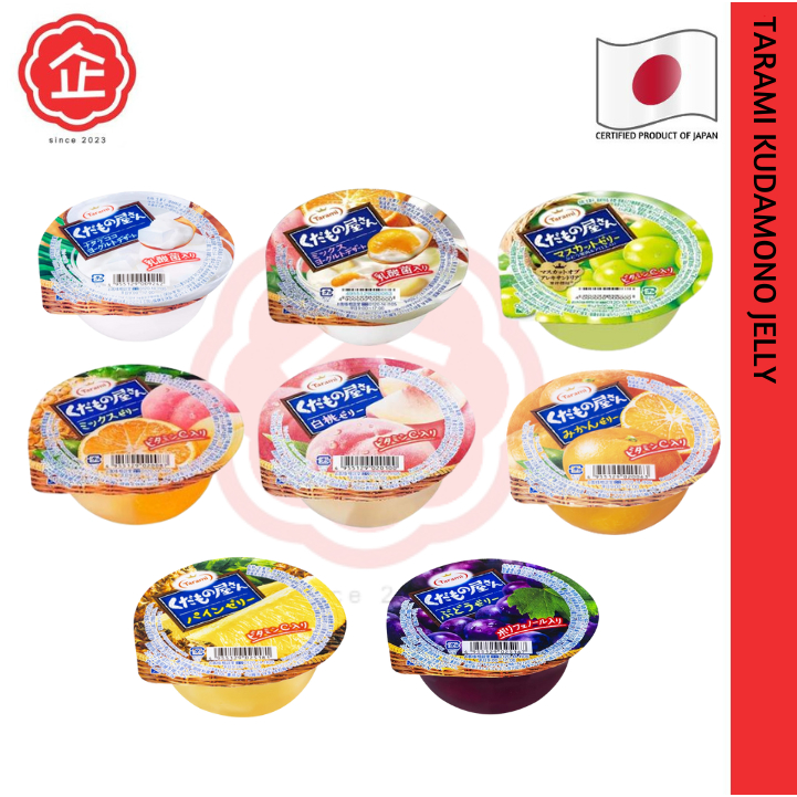 TARAMI Kudamono Jelly 日本果肉果冻 JP/JAPAN『PRODUCT OF JAPAN 🇯🇵』 | Shopee ...