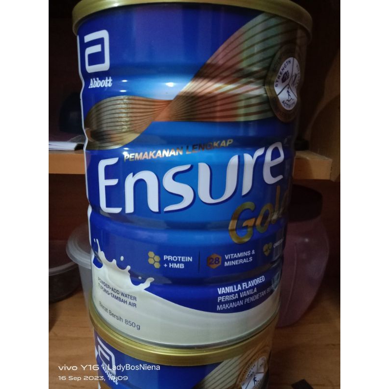 Ensure Gold vanilla 850g | Shopee Malaysia