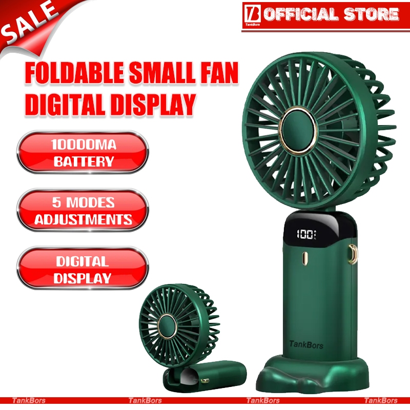 Gift Kipas Mini Fan Portable Fan USB Rechargeable Mist Fan 5 Speed ...
