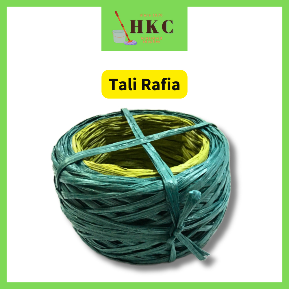 Tali Raffia String Plastic String Rope Tali Rafia Plastik 尼龙绳 | Shopee ...