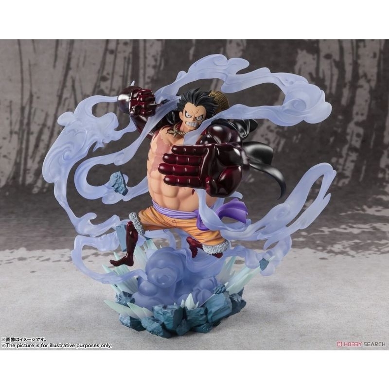 BANDAI Tamashi Figuarts Zero Extra Battle Monkey D Luffy Fourth Gear ...