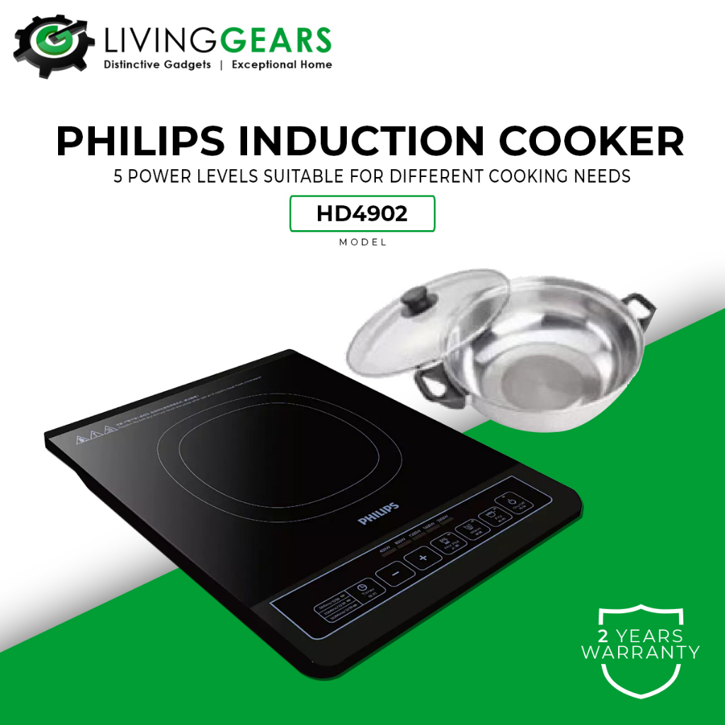 [FREE POT] Philips Daily Collection HD4902 2100W Induction Cooker ...