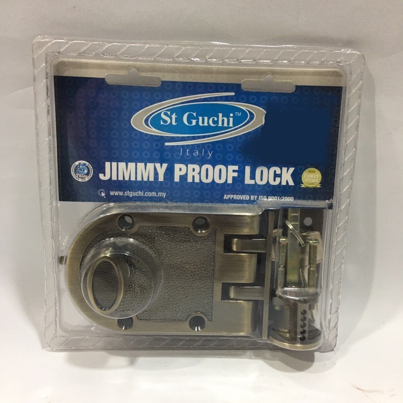 St Guchi jimmy proof lock (K102AB) | Shopee Malaysia