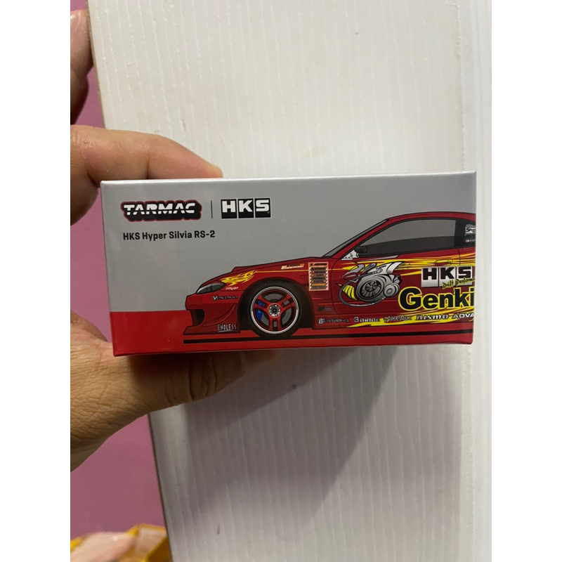 TARMAC WORKS HKS HYPER NISSAN SILVIA RS-2. | Shopee Malaysia