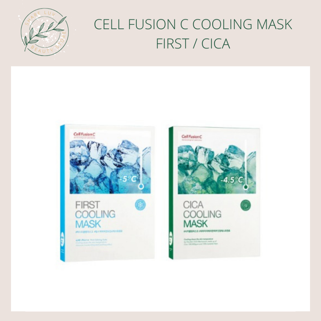 [Ready Stock] Cell Fusion C First Cooling Mask / Cell Fusion C Cica ...