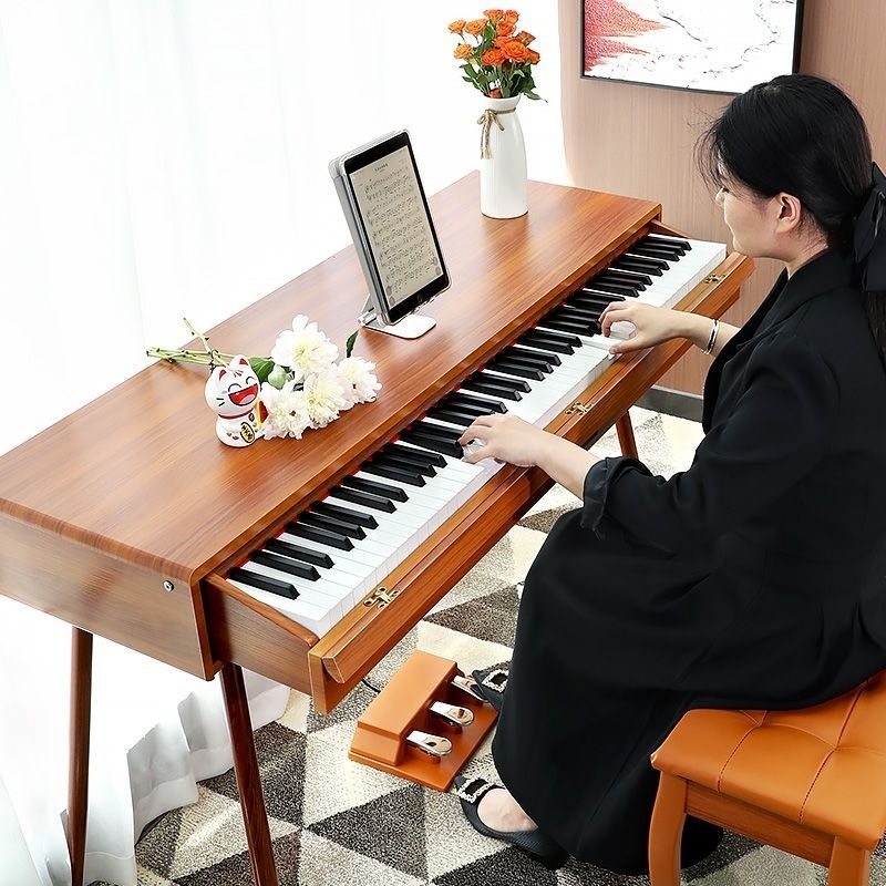 88 Heavy Hammer Key Electric Piano Desk Drawer Piano for Adults and ...