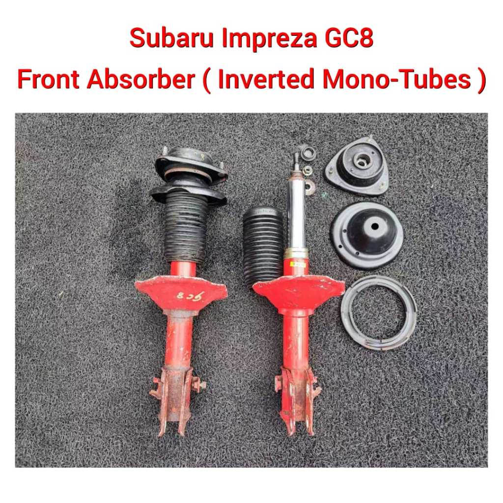 Subaru Impreza GC8 Front Absorber ( Inverted Mono-Tubes ) / Shock ...