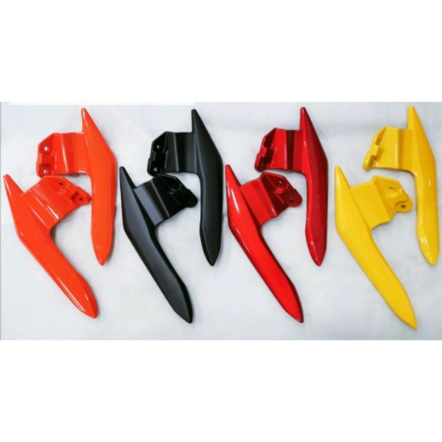 SPOILER 2PCS L BAR YAMAHA LC135 LC V2 V3 - BOTH SETS #READY STOCK ...