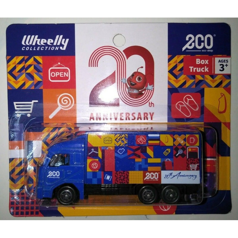 LORI LORRY TRUCK ECO SHOP VIRAL 20th ANNIVERSARY 2023 BIRU BLUE BOX ...