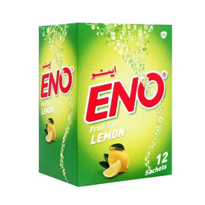 Eno Fruit Salt 12 Sachet Pack Pakistan lemon Flavoured | Shopee Malaysia