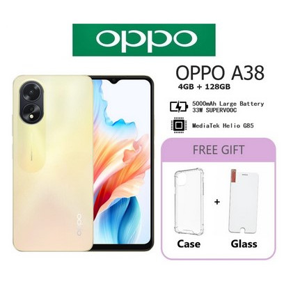 OPPO A38 Smartphone | 4GB RAM + 128GB ROM | 33W SUPERVOOC | 5000mAh ...