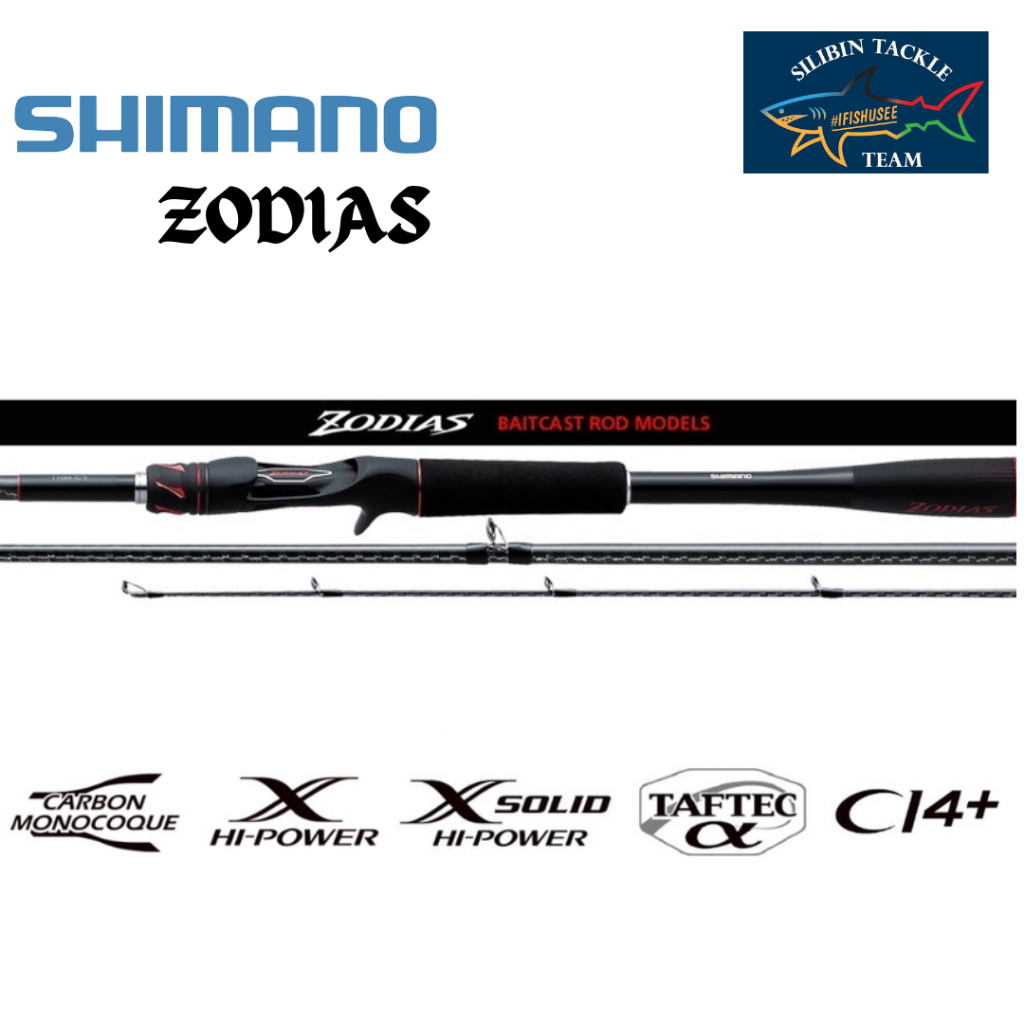 SHIMANO ZODIAS ROD BAITCASTING & Spinning NEW MODEL 🔥 | Shopee Malaysia