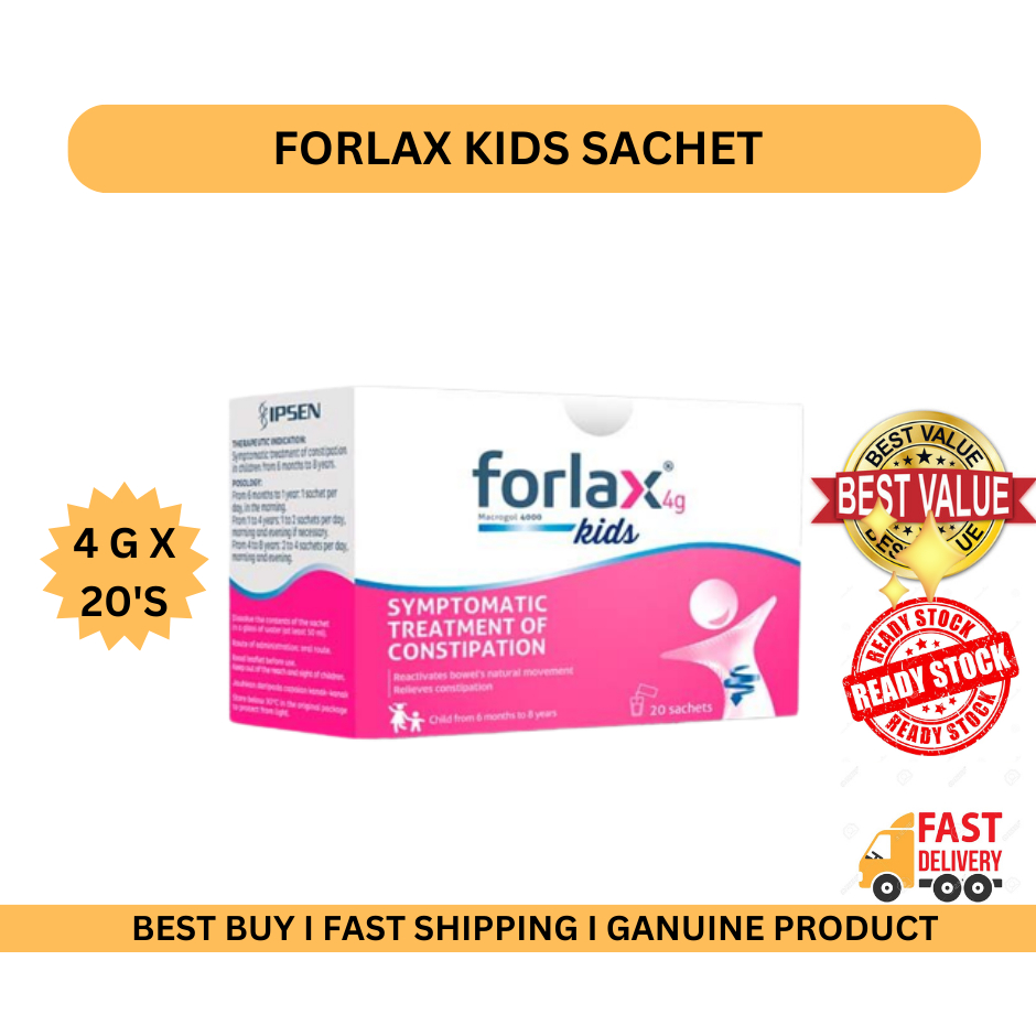 FORLAX KIDS POWDER SACHET 4 GRAM X 20'S | Shopee Malaysia