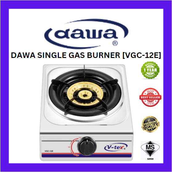 DAWA Dapur, API KUAT, Gas Stove, Gas Cooker, SINGLE BURNER | Shopee ...