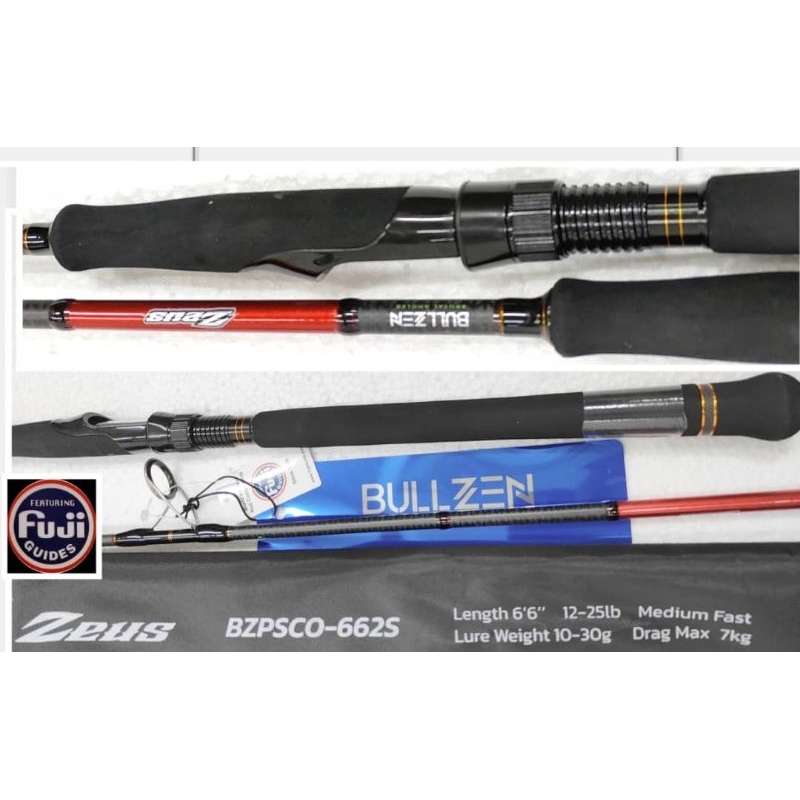 BULLZEN ZEUS FUJI CARBON ROD | Shopee Malaysia