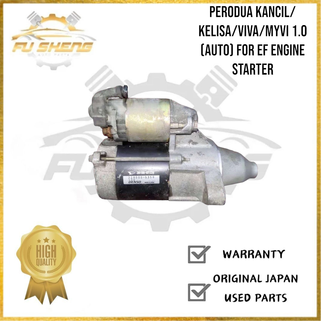 Perodua Kancil/Kelisa/Viva/Myvi 1.0 (Auto) For EF Engine Starter ...