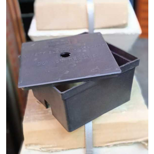 7" X 7" PVC EARTH CHAMBER (BLACK) for Copper Rod | Shopee Malaysia