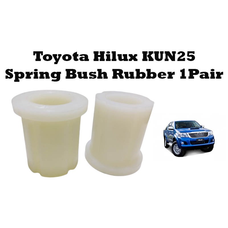 Toyota Hilux KUN25 Spring Bush Rubber 1 Pair OEM Japan (90385-85049 ...