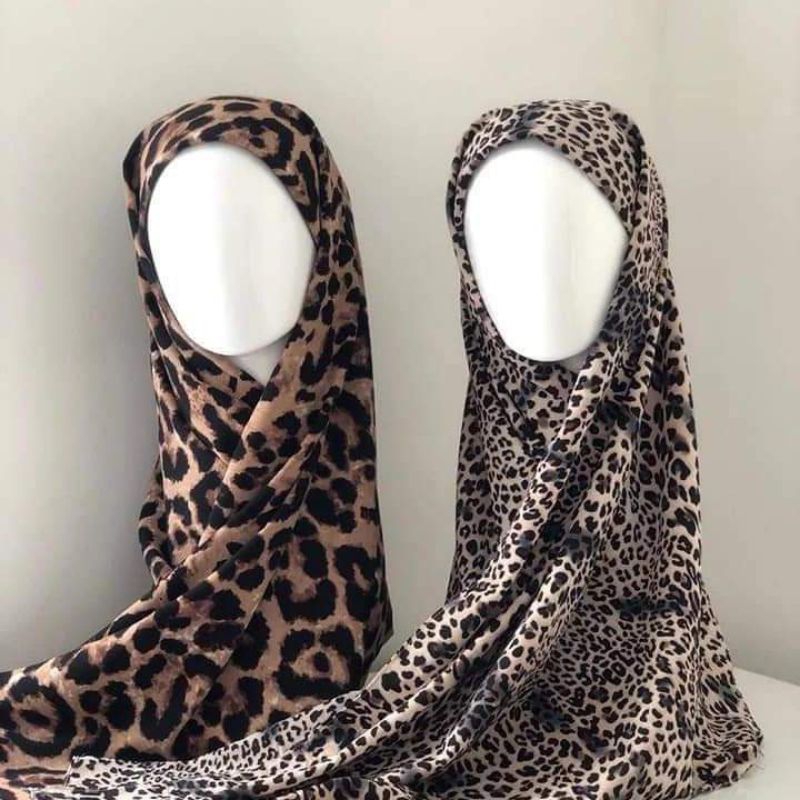 🔥SHAWL CORAK LEOPARD CHIFFON VOILE🔥 | Shopee Malaysia