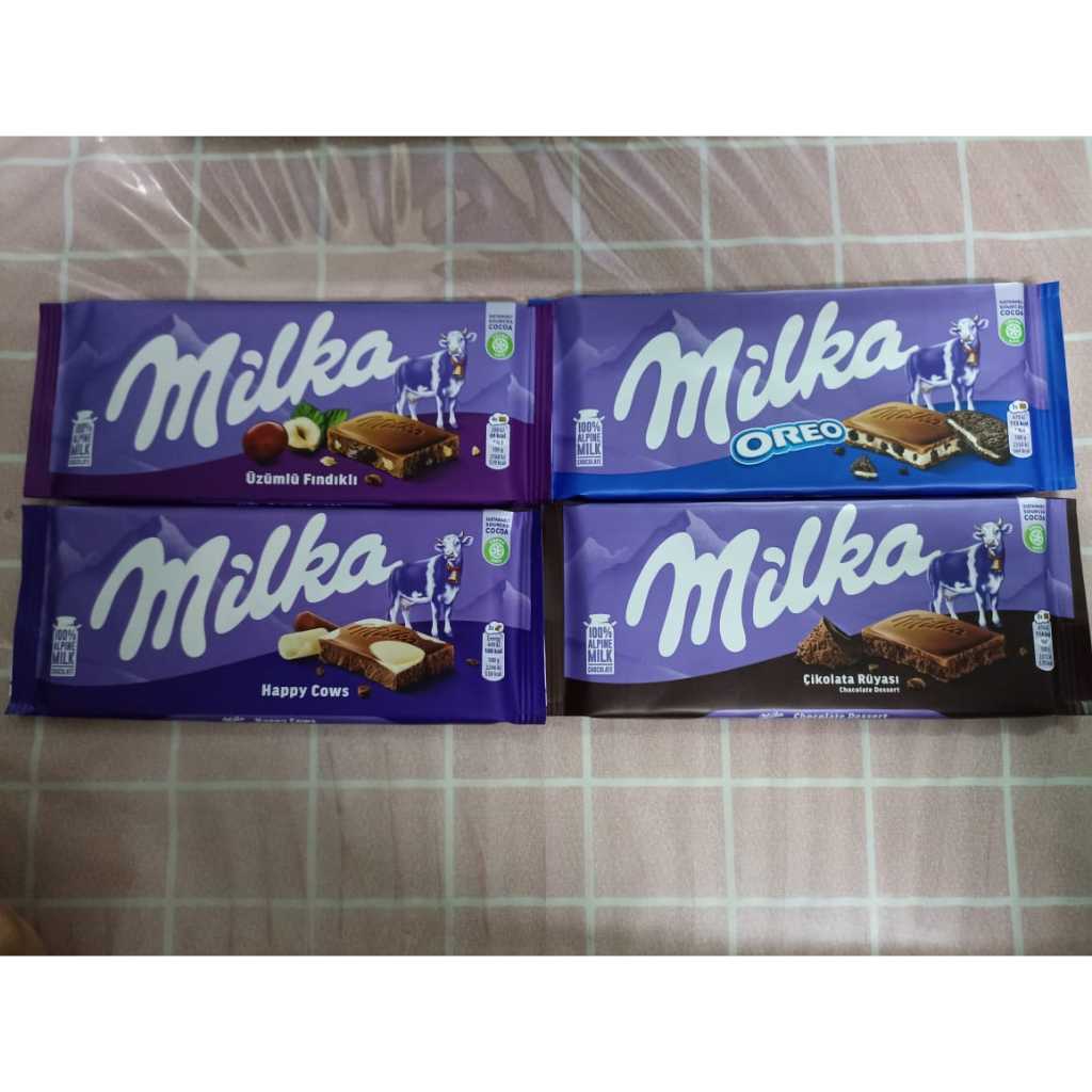 MILKA BAR 100% alpine milk 100g | Shopee Malaysia