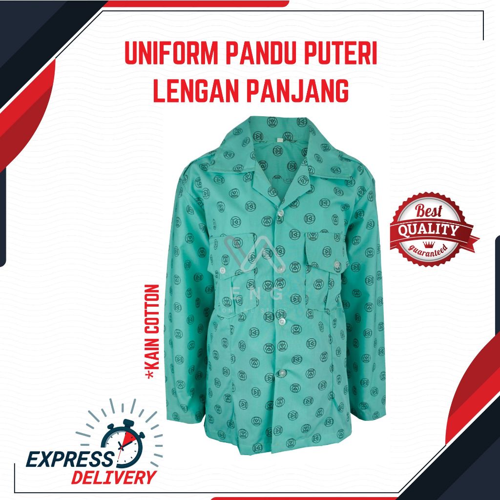 TUNAS & PANDU PUTERI / UNIFORM KADET TUNAS & PANDU PUTERI ( LENGAN ...