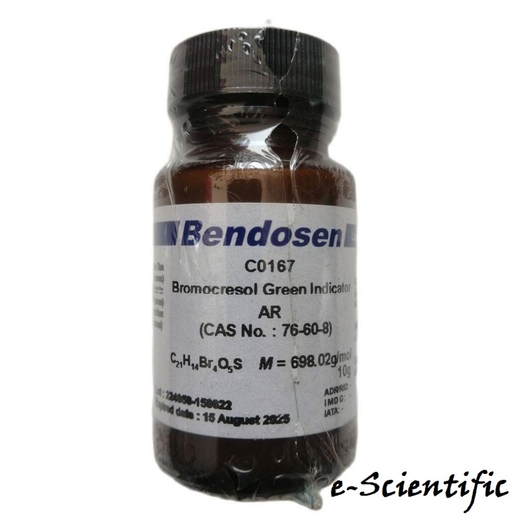 Bromocresol Green Indicator AR, 10g, BENDOSEN | Shopee Malaysia