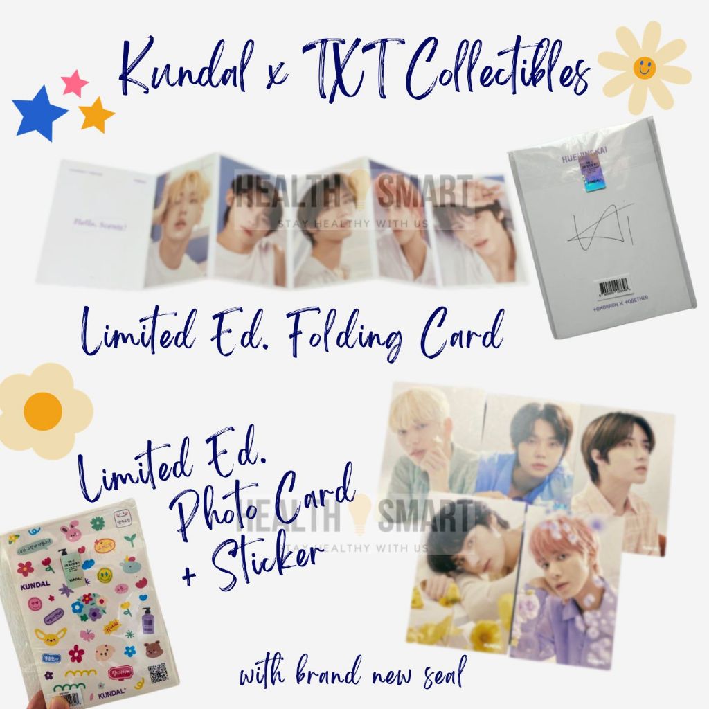 Kundal TXT Collectibles Photocard / TXT Folding Card / Kundal Free ...