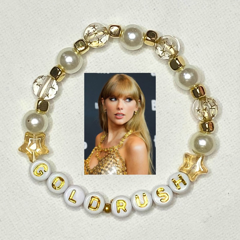 TAYLOR SWIFT The Eras Tour Gold Rush Bracelet | Swiftie | Friendship ...